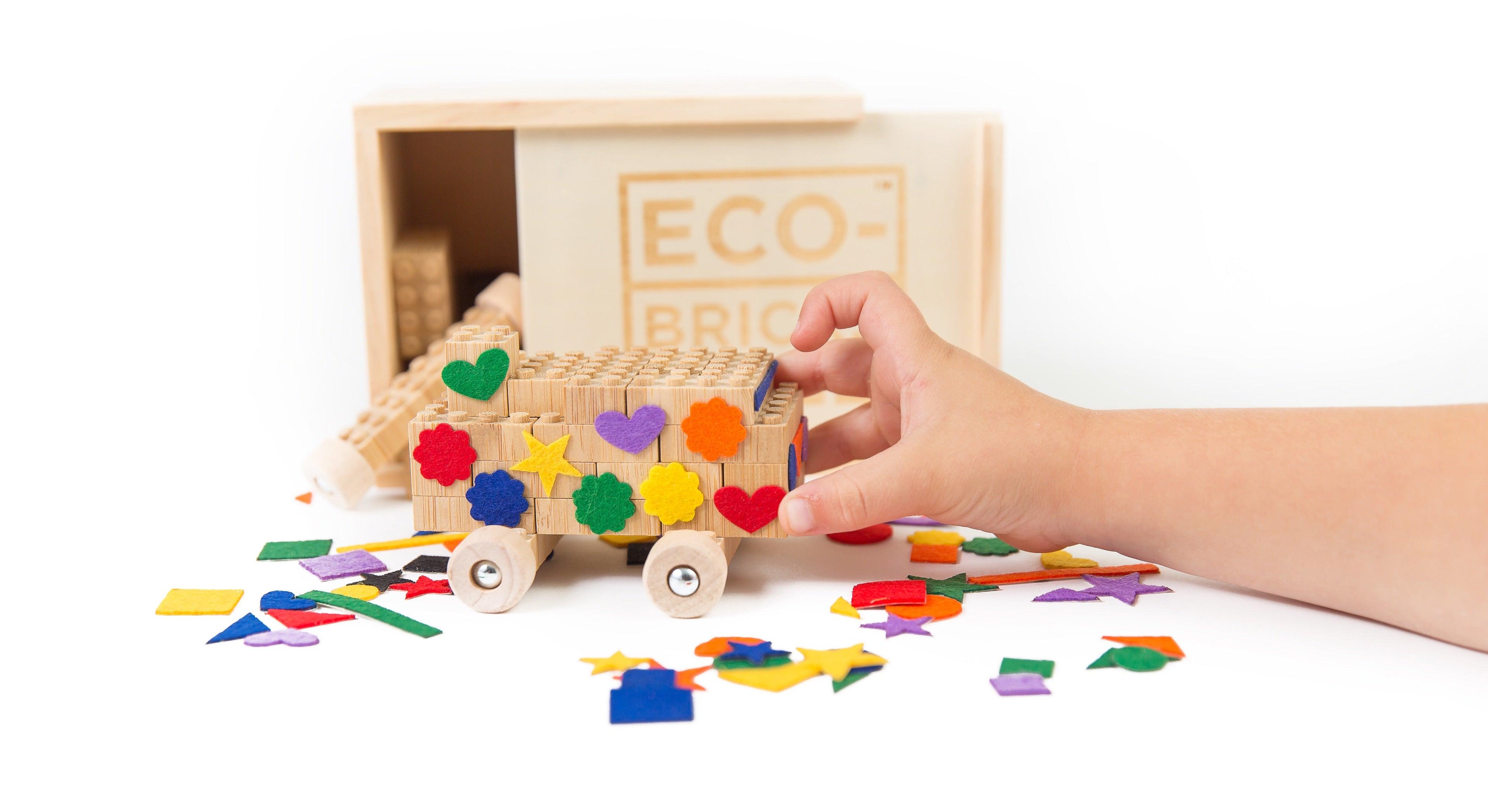 Once Kids Eco-Friendly Bamboo Bricks | Construction Toys