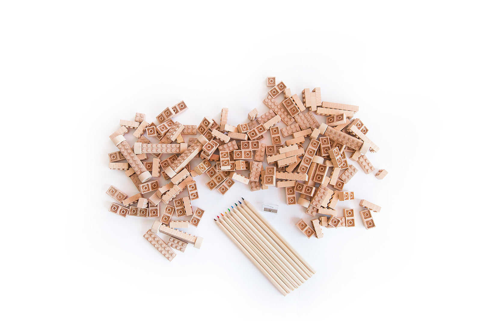 Once Kids Customizable Wooden Bricks | LEGO® Compatible