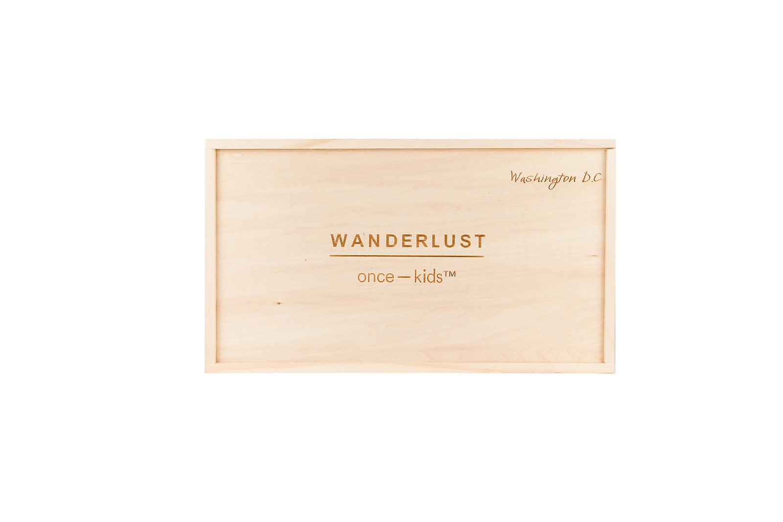 Wanderlust Washington DC Wooden Block Play Set - Eco-Friendly STEM Toy
